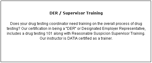 DOT Drug Screen Collector Training Alcohol training Alabama